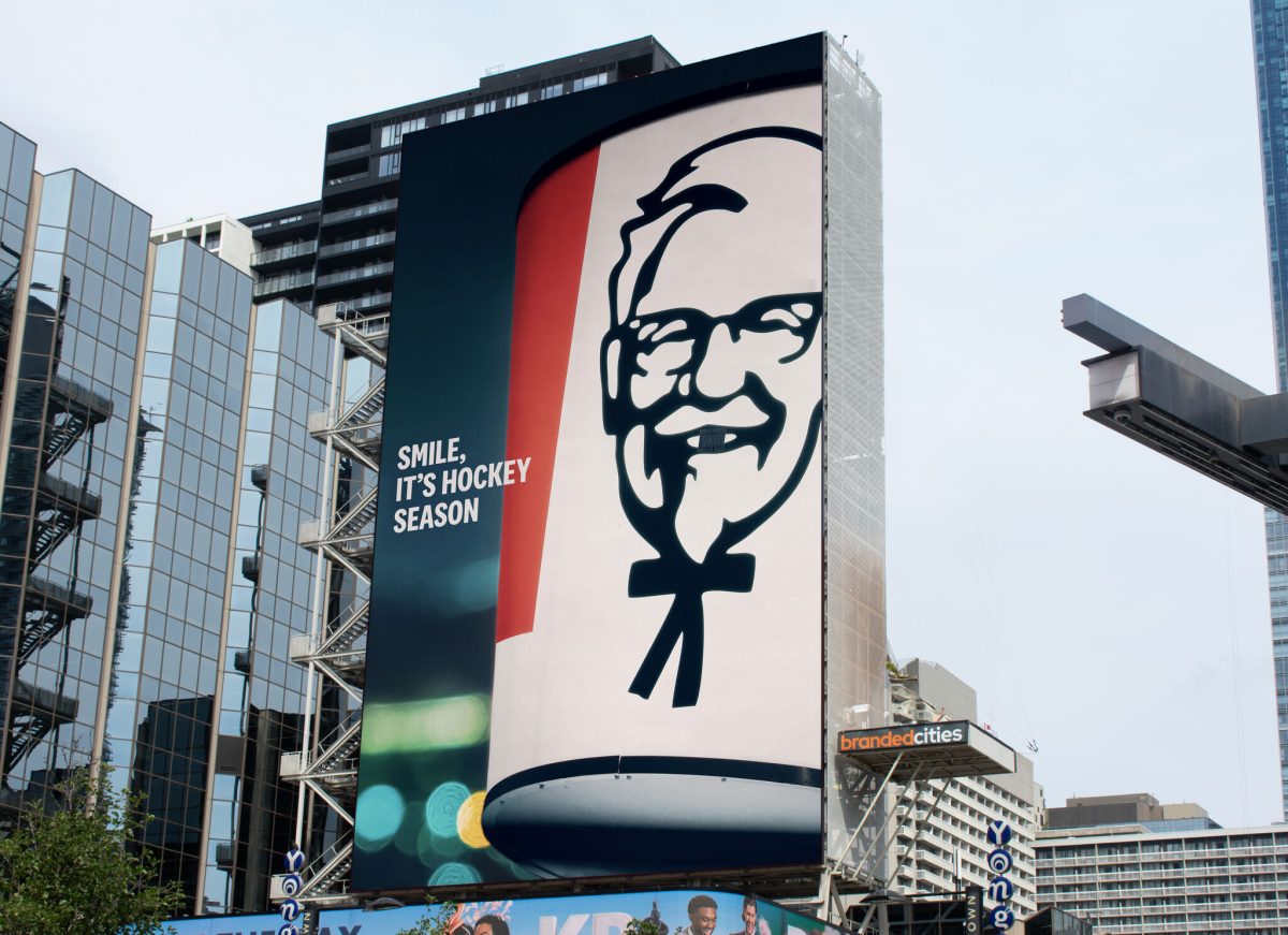 KFC Canada offre au Colonel Sanders un sourire de hockeyeur pour ...