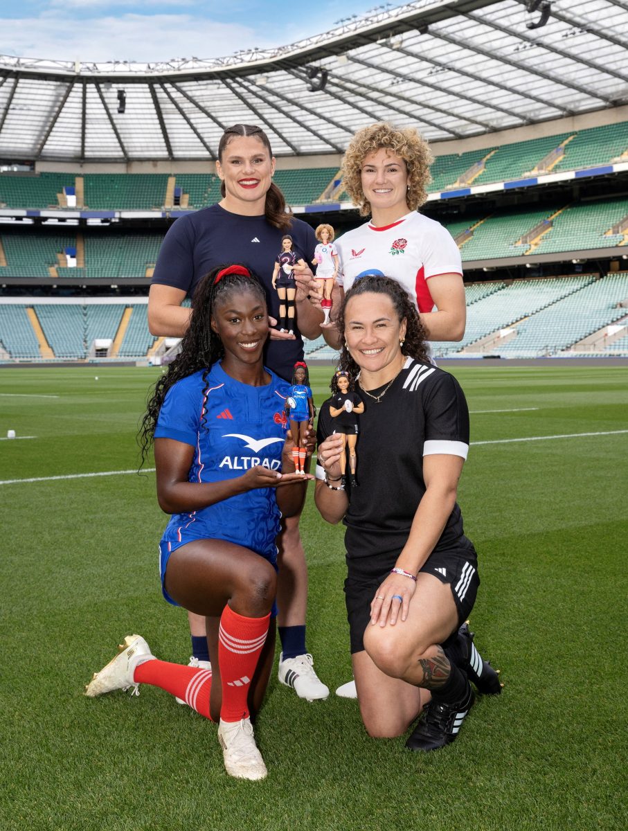 Mattel célèbre le rugby féminin avec 4 Barbie à l’effigie de joueuses ...