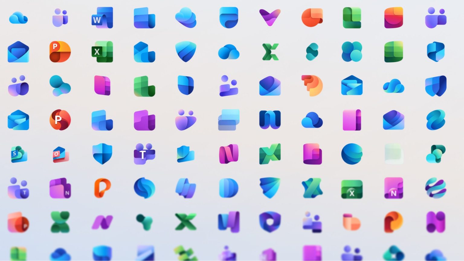 Microsoft redesign les icônes d’Office avec un rebranding tout en ...