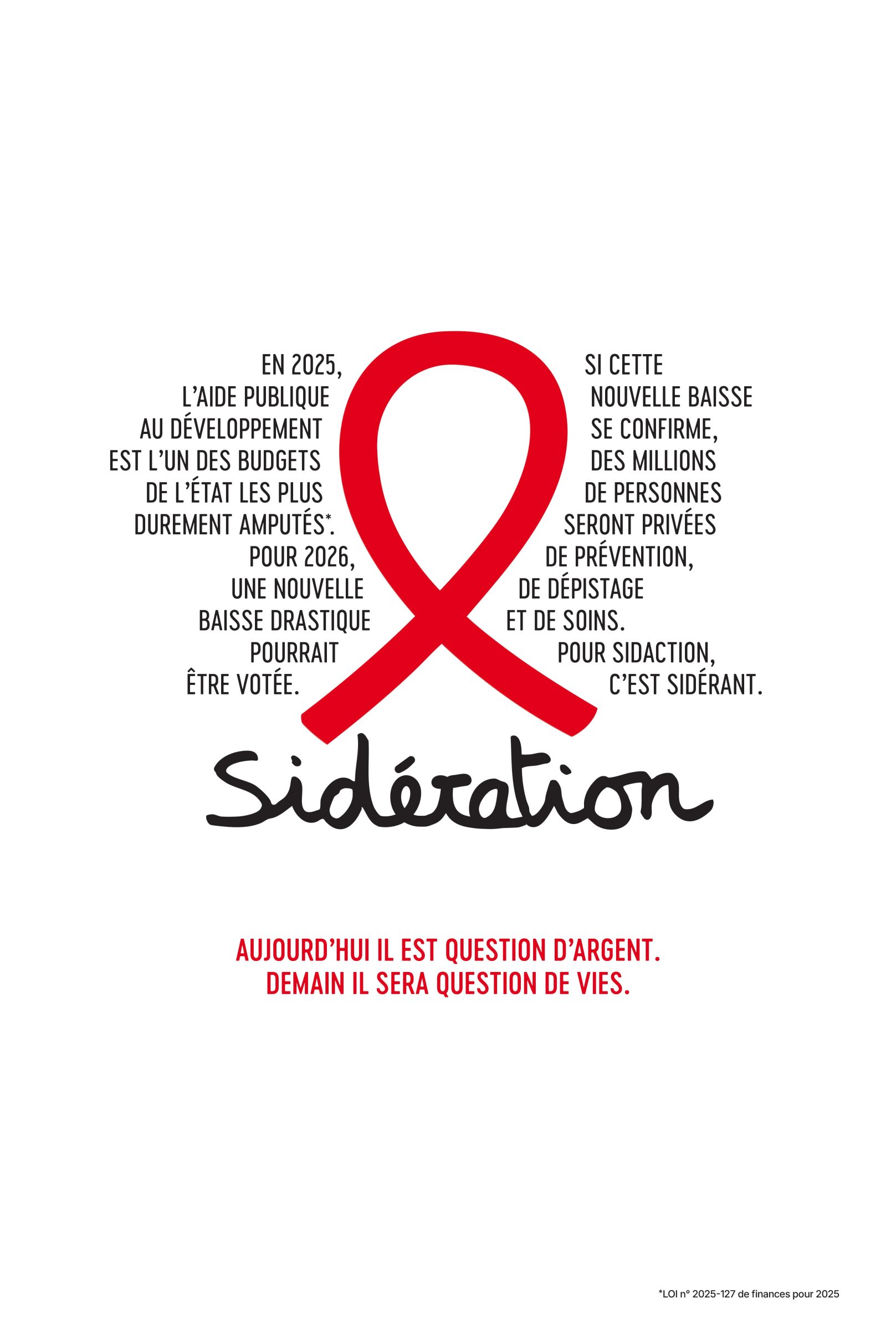 Sidaction se renomme "Sidération" pour dénoncer la baisse de l’aide publique - Creapills