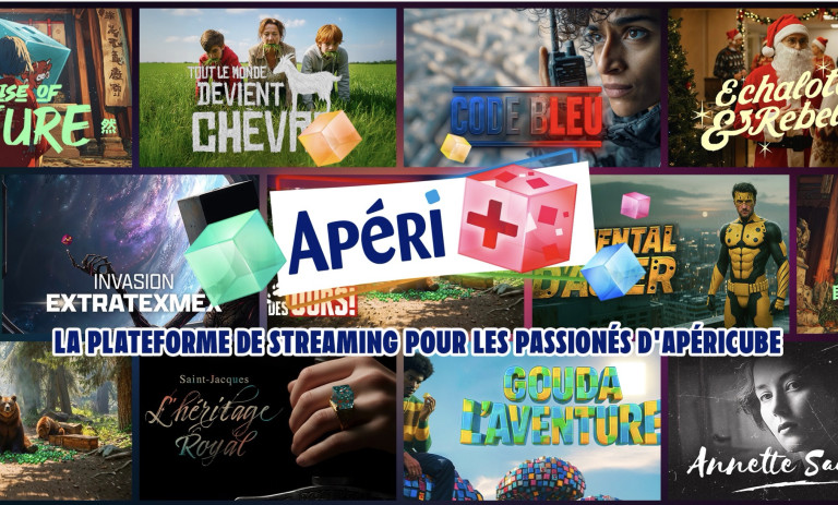 Apéricube détourne Netflix avec Apéri+, son service de streaming parodique 100 % IA - Creapills