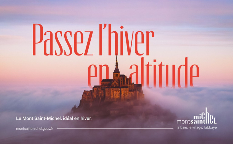 Le Mont-Saint-Michel dévoile une nouvelle identité de marque à la hauteur de son mythe - Creapills