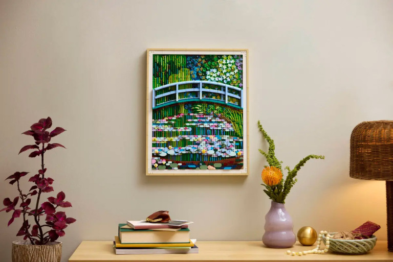 Le célèbre pont de Claude Monet recréé en LEGO avec plus de 60 000 ...